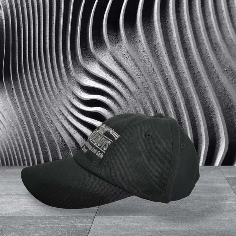 Low Profile Heavy Cotton Drill Cap - The Old Boys Motorcycle Workshop
